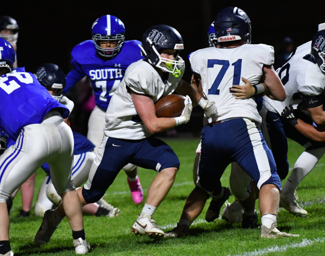 Offensive line came up huge as Muncy beat South 49-21 to win fourth ...